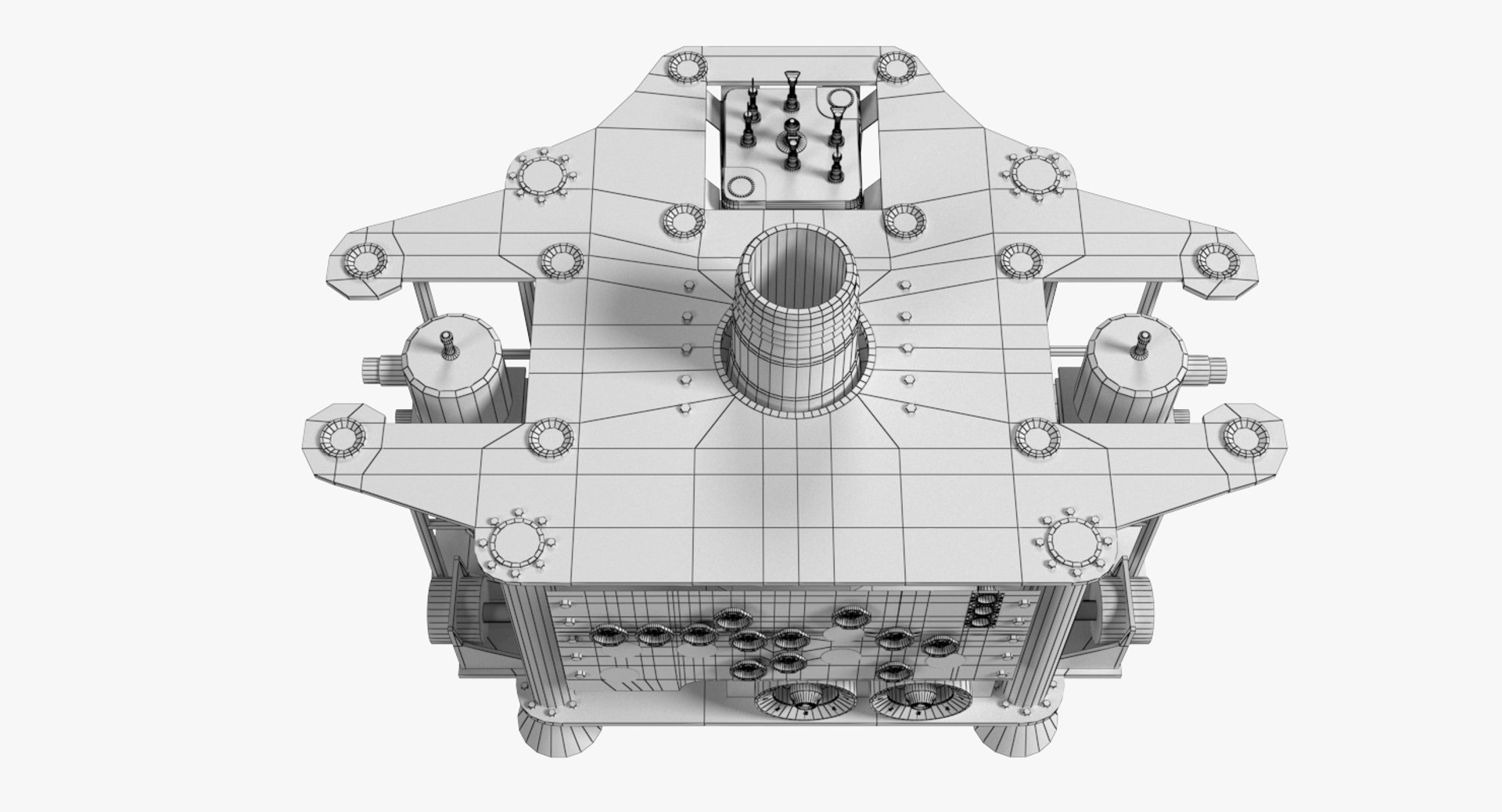 Christmas Tree Shxt Subsea 3d Model