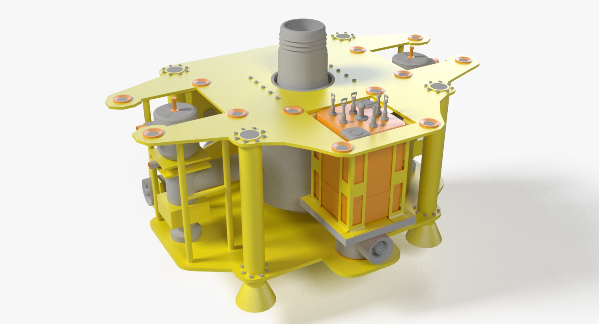 Christmas Tree Shxt Subsea 3d Model