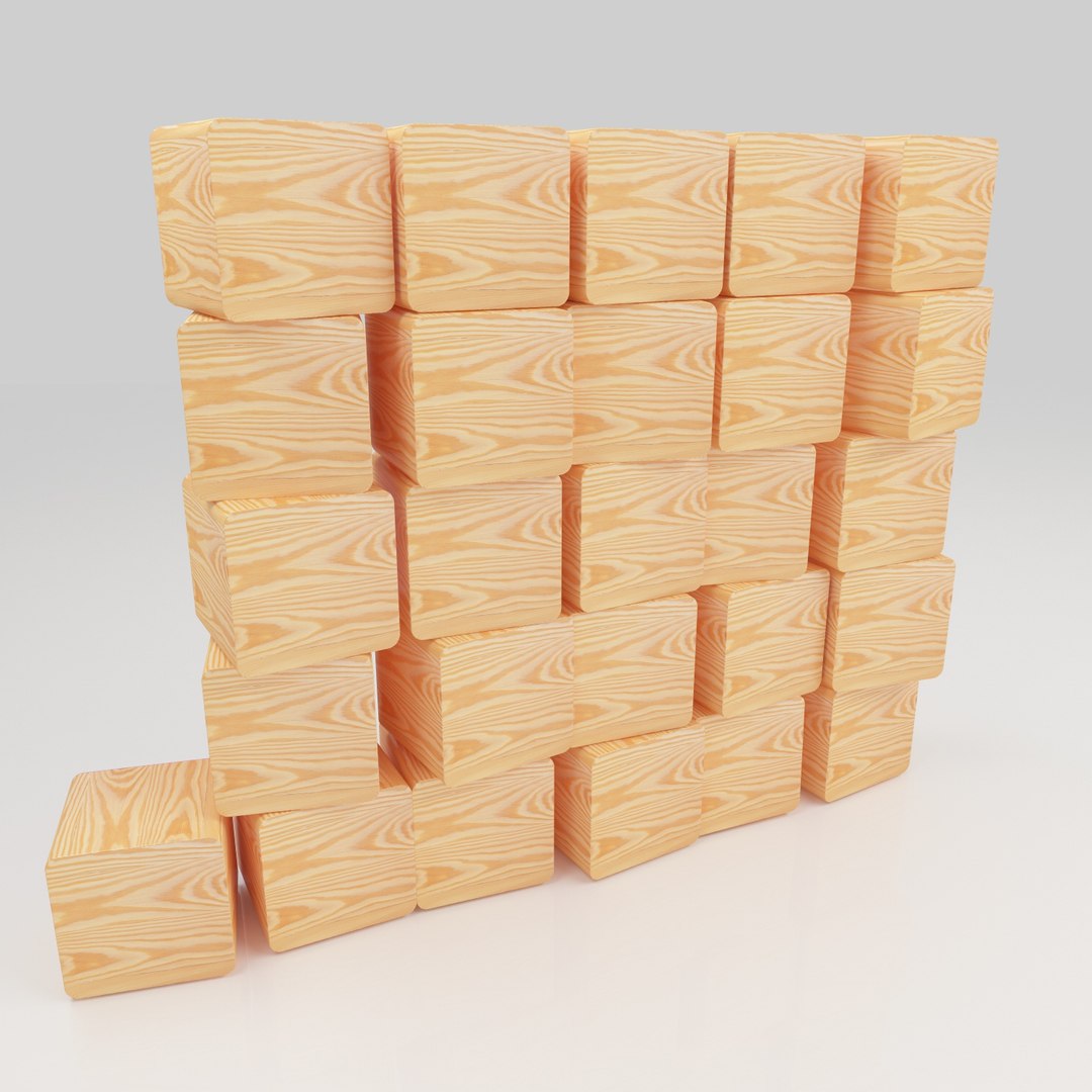 3ds Wooden Blocks Alphabet