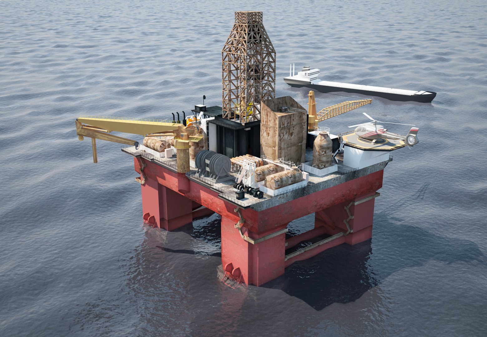 max platform oil rig