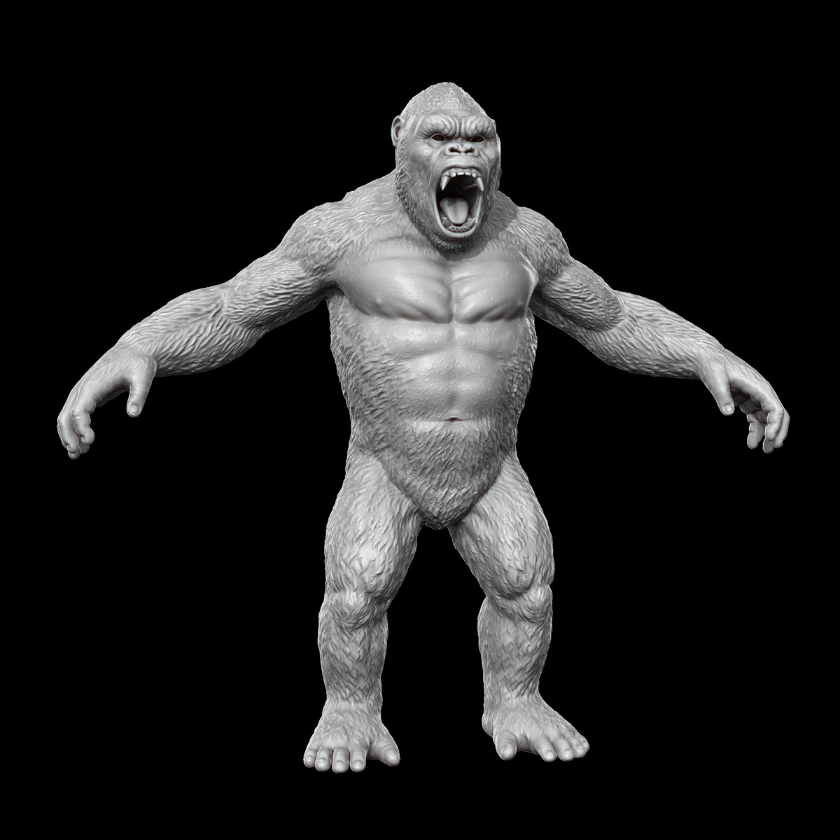 3D king kong - TurboSquid 1271882