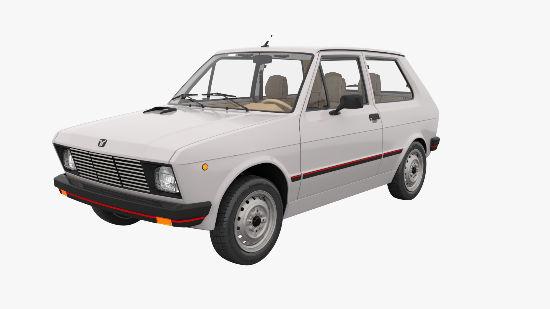 Yugo 45 3D Model - TurboSquid 1472193
