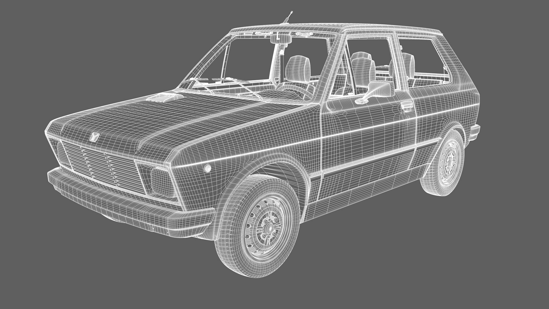 Yugo 45 3D Model - TurboSquid 1472193