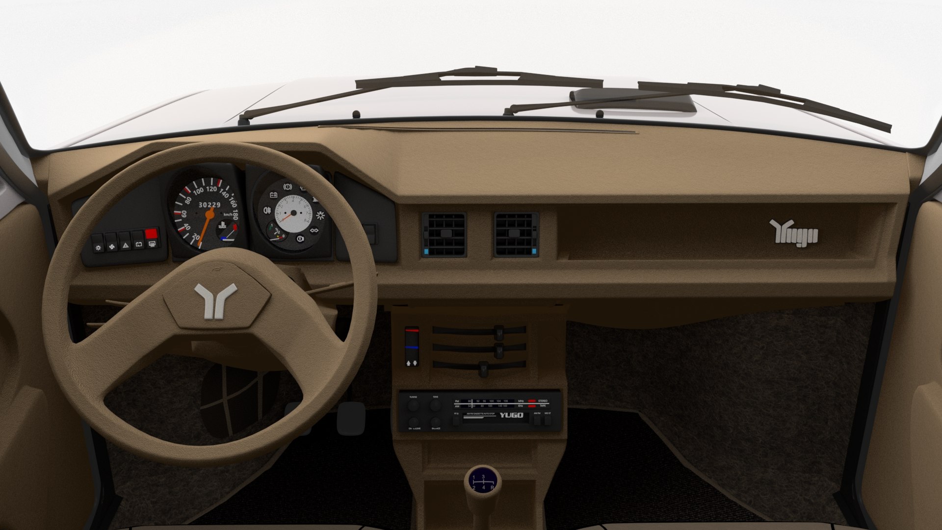 Yugo 45 3D Model - TurboSquid 1472193