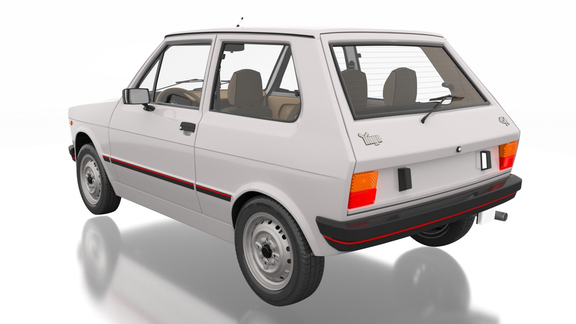 Yugo 45 3D Model - TurboSquid 1472193