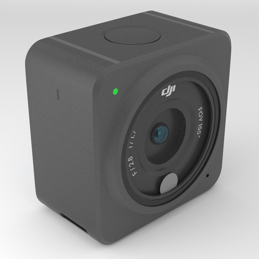 3D DJI Action 2 Camera - TurboSquid 2207197