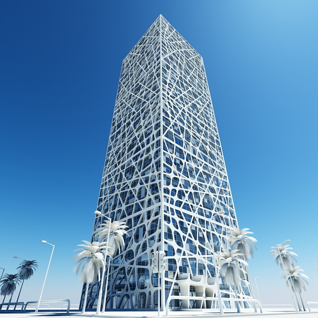 Modern Architectural 3d Model