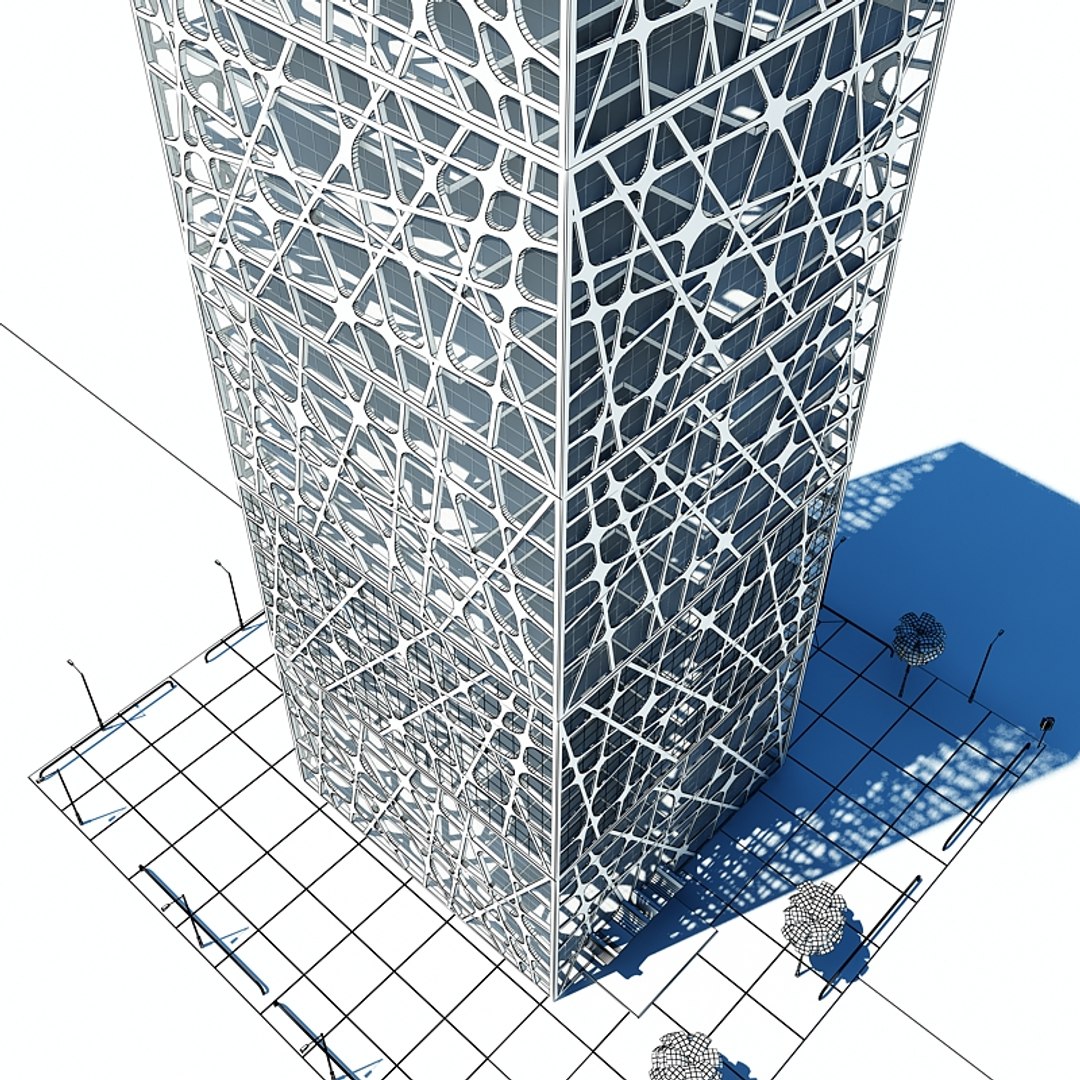 Modern Architectural 3d Model