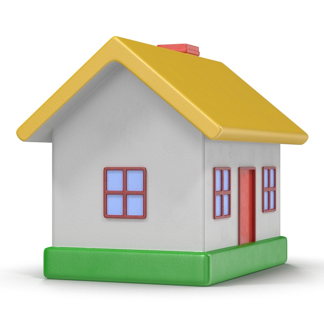3d Toy House Model