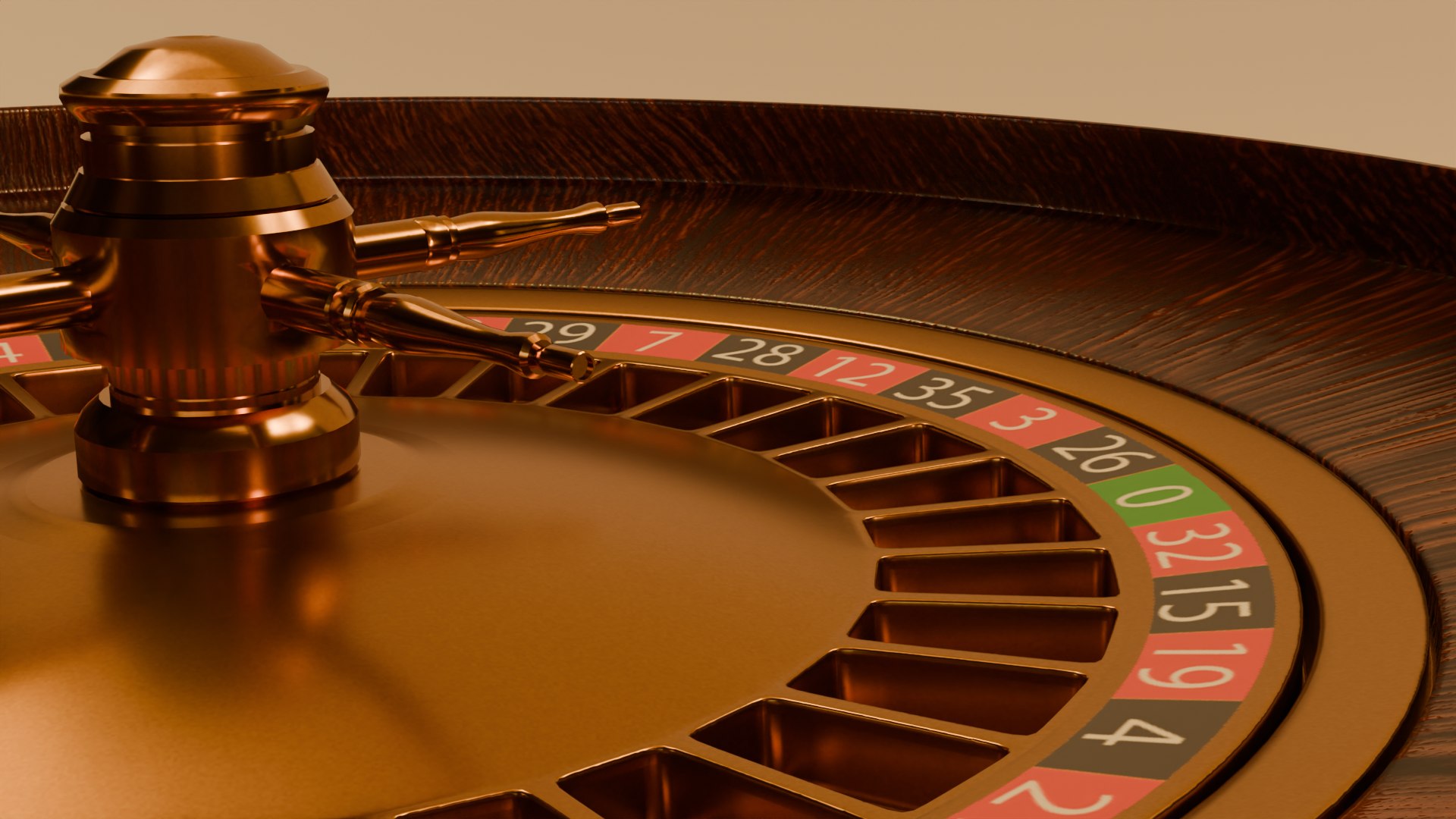 3D Casino Roulette Wheel Model - TurboSquid 2267658