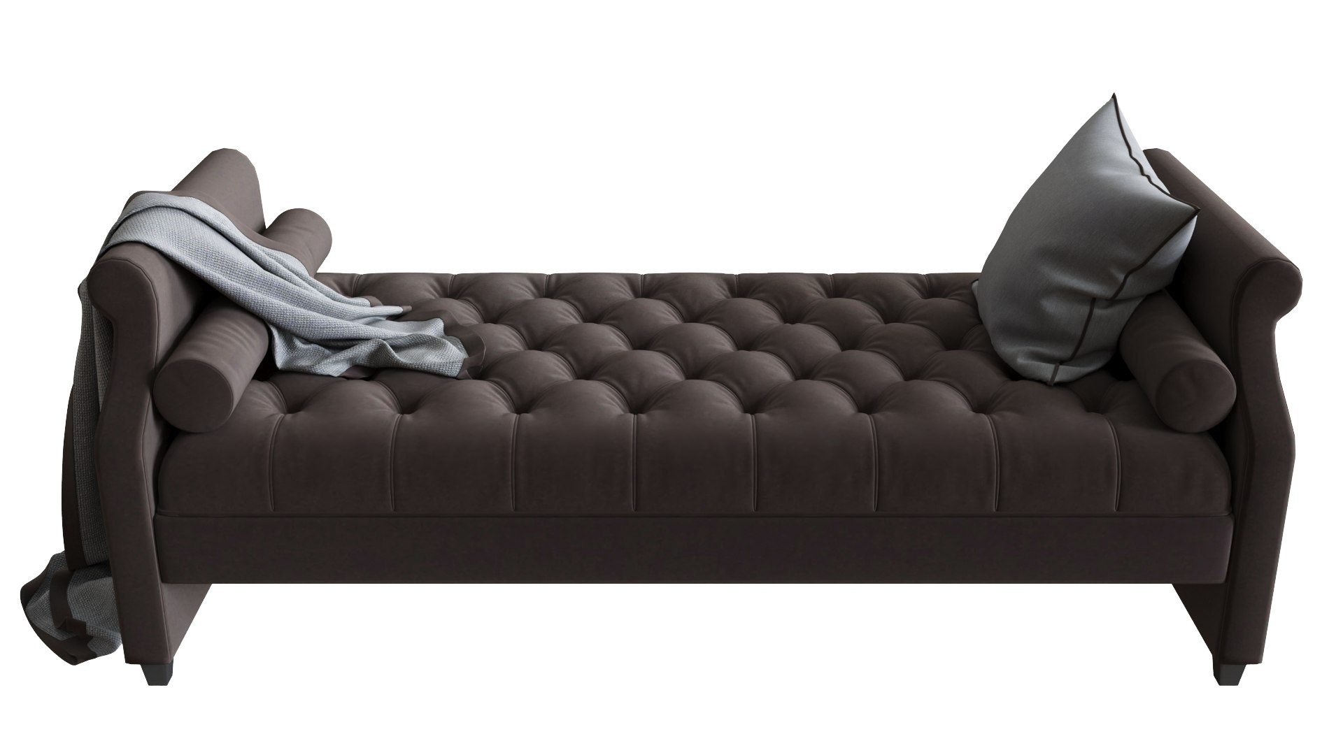 3d Tufted Sofa Bed Model