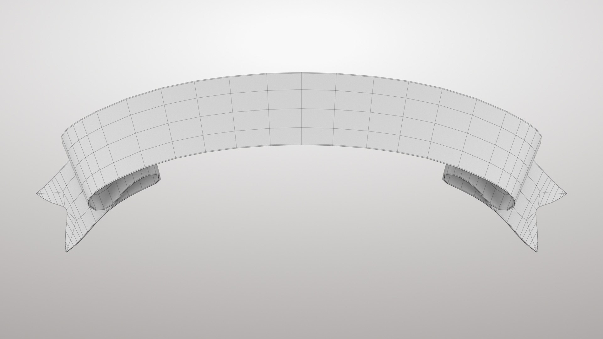 Ribbon Banner 06v PBR 3D Model - TurboSquid 1974593