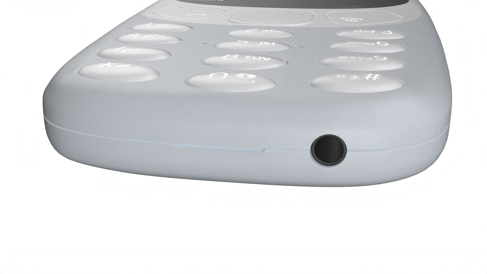 Grey Nokia 3310 New Lights On 3D Model - TurboSquid 2264776