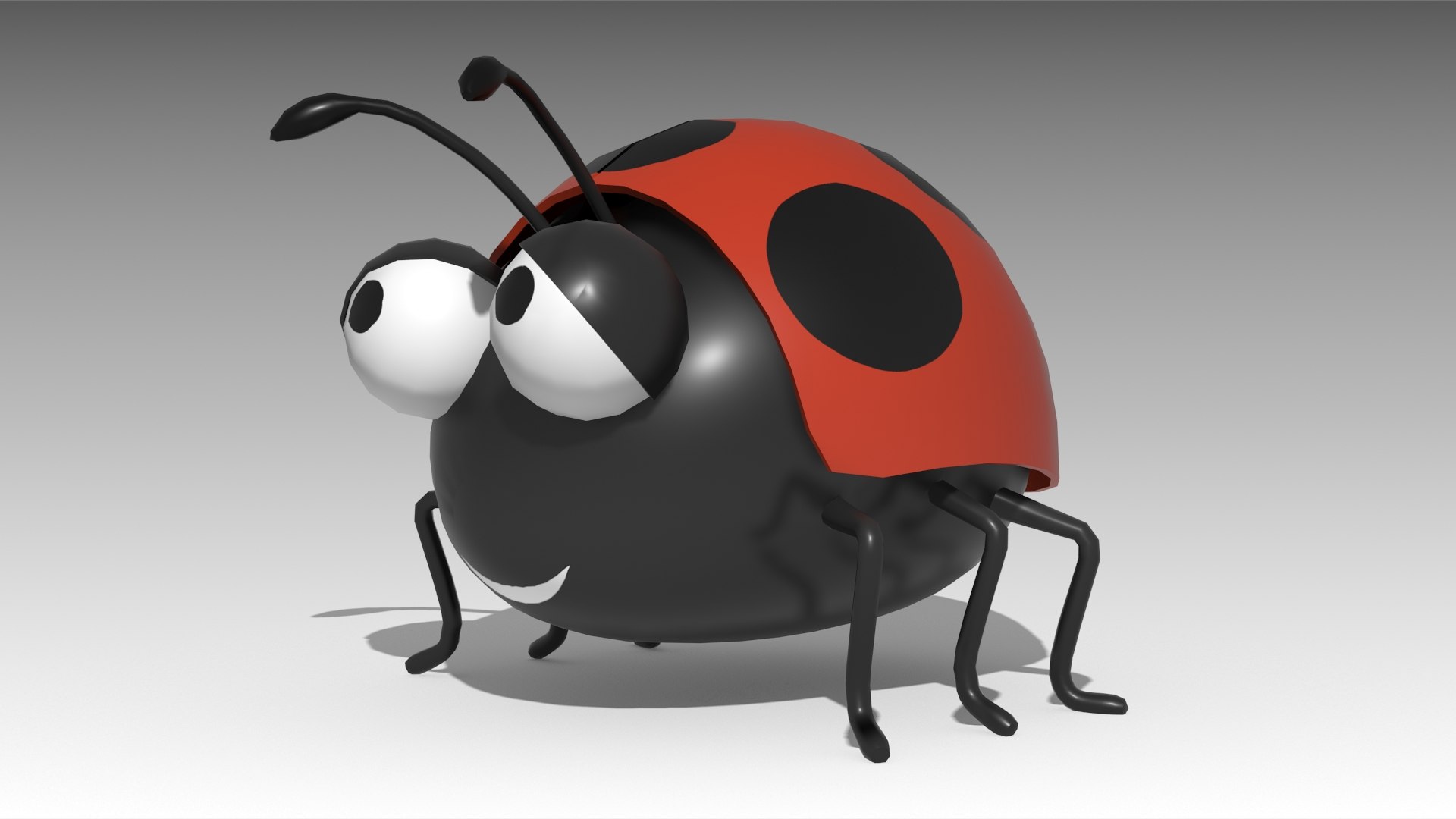 Ladybird Toon Animations 3D - TurboSquid 1555541