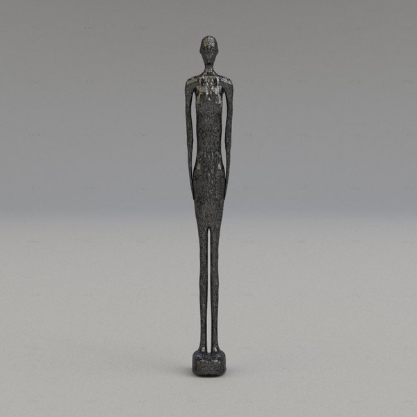 statuette statue 3d model