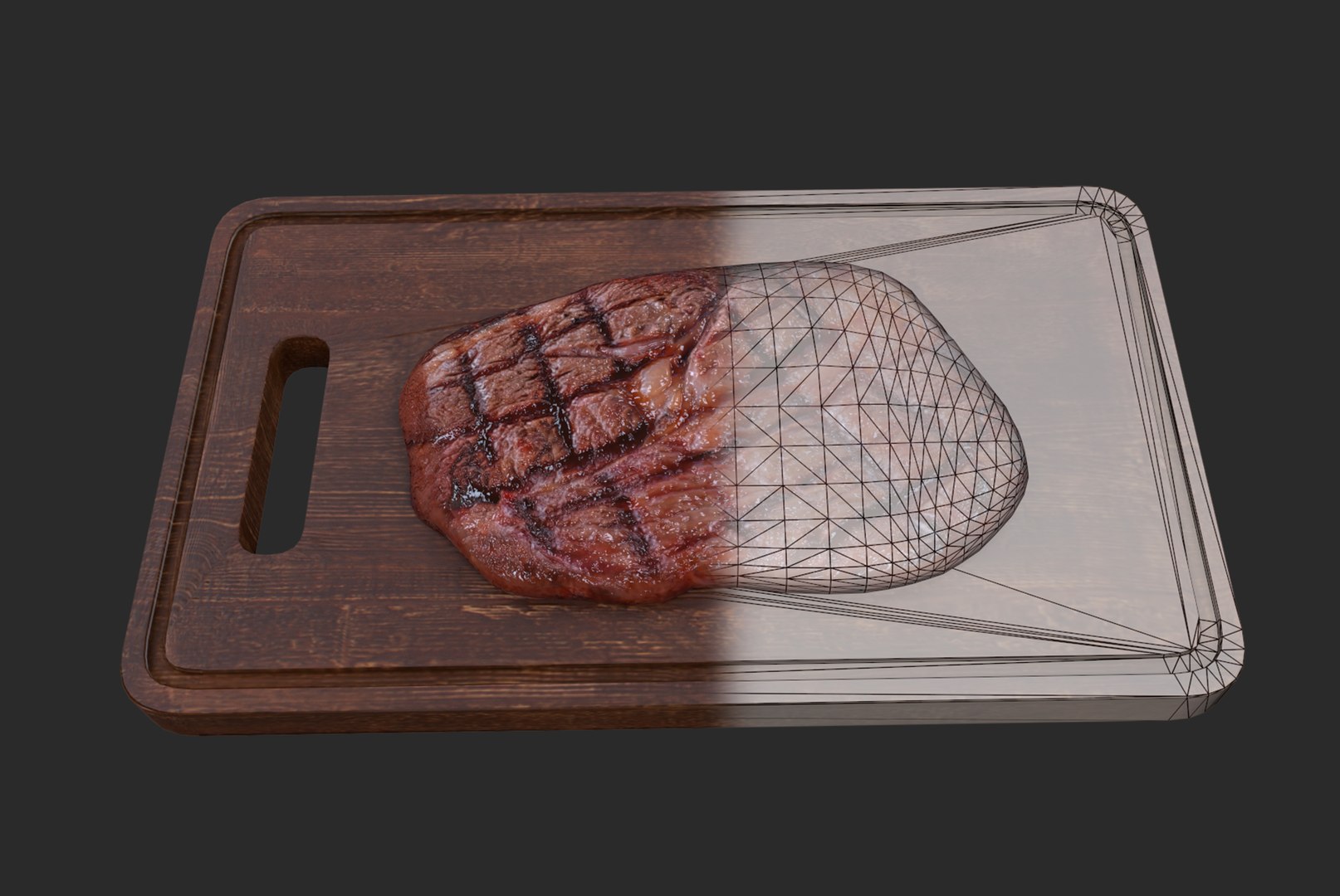 Meat set 3D model - TurboSquid 1584600