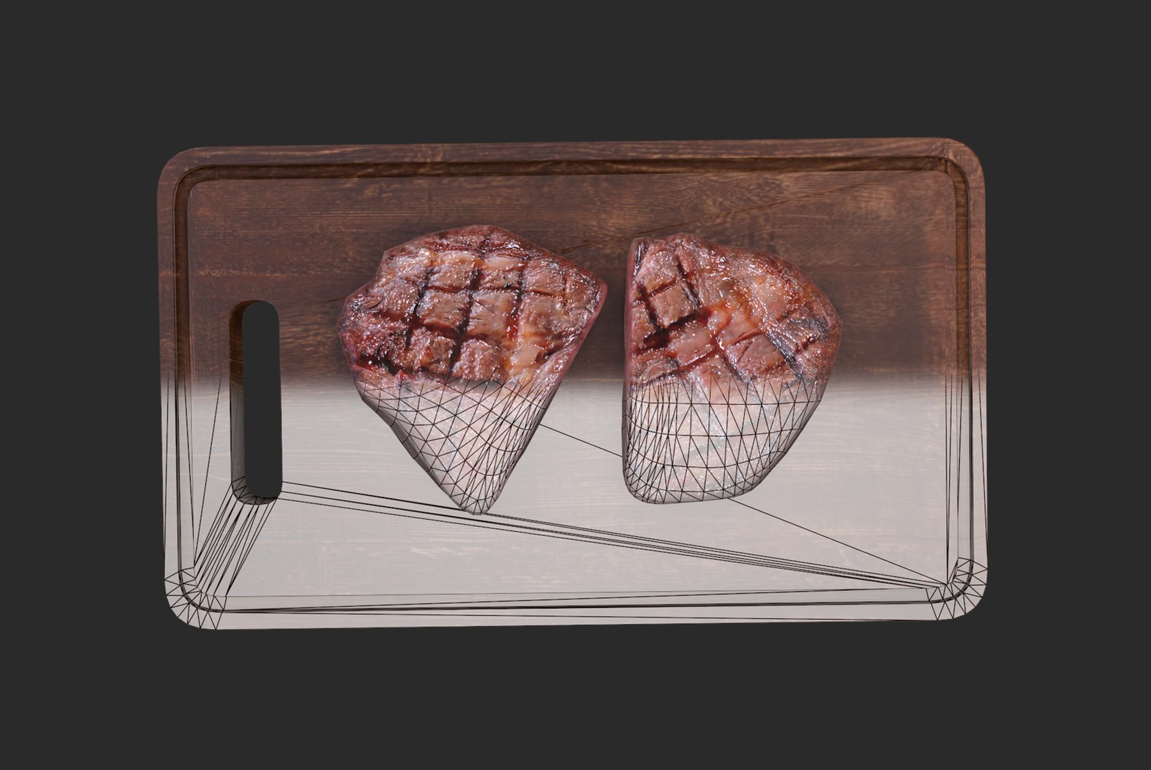 Meat set 3D model - TurboSquid 1584600