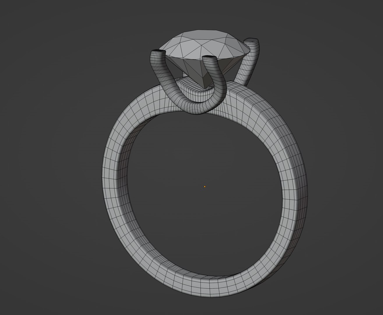 Diamond Ring 3D Model - TurboSquid 2133267