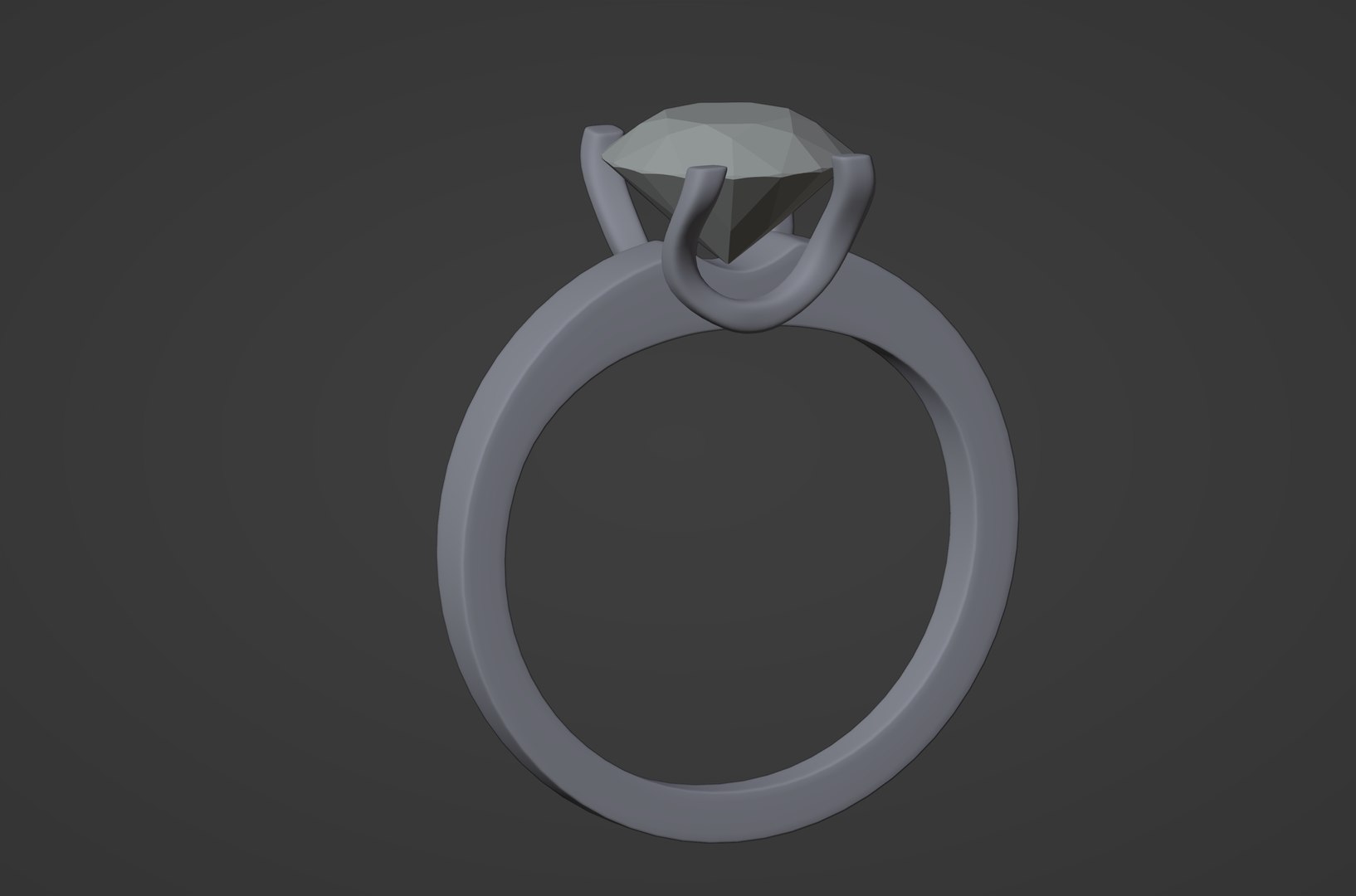 Diamond Ring 3D Model - TurboSquid 2133267