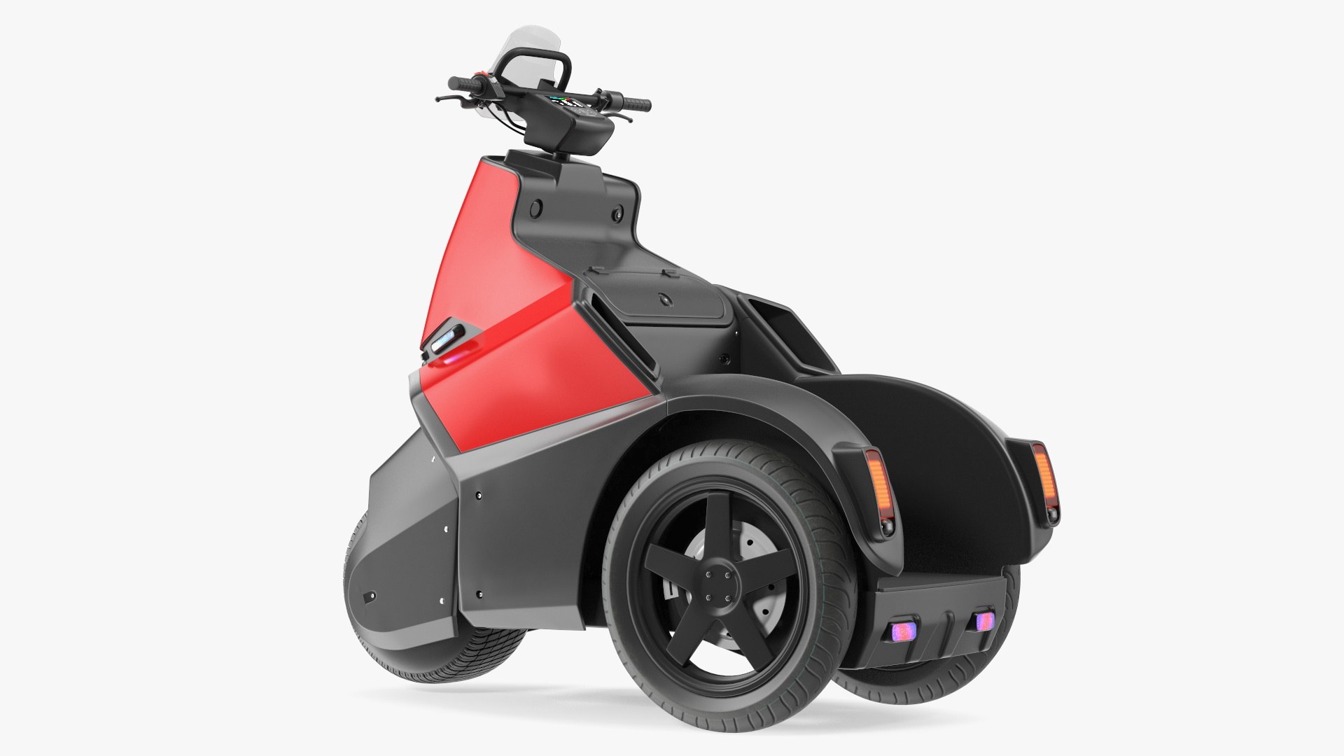 Electric Bike Red Light 3D - TurboSquid 1954847