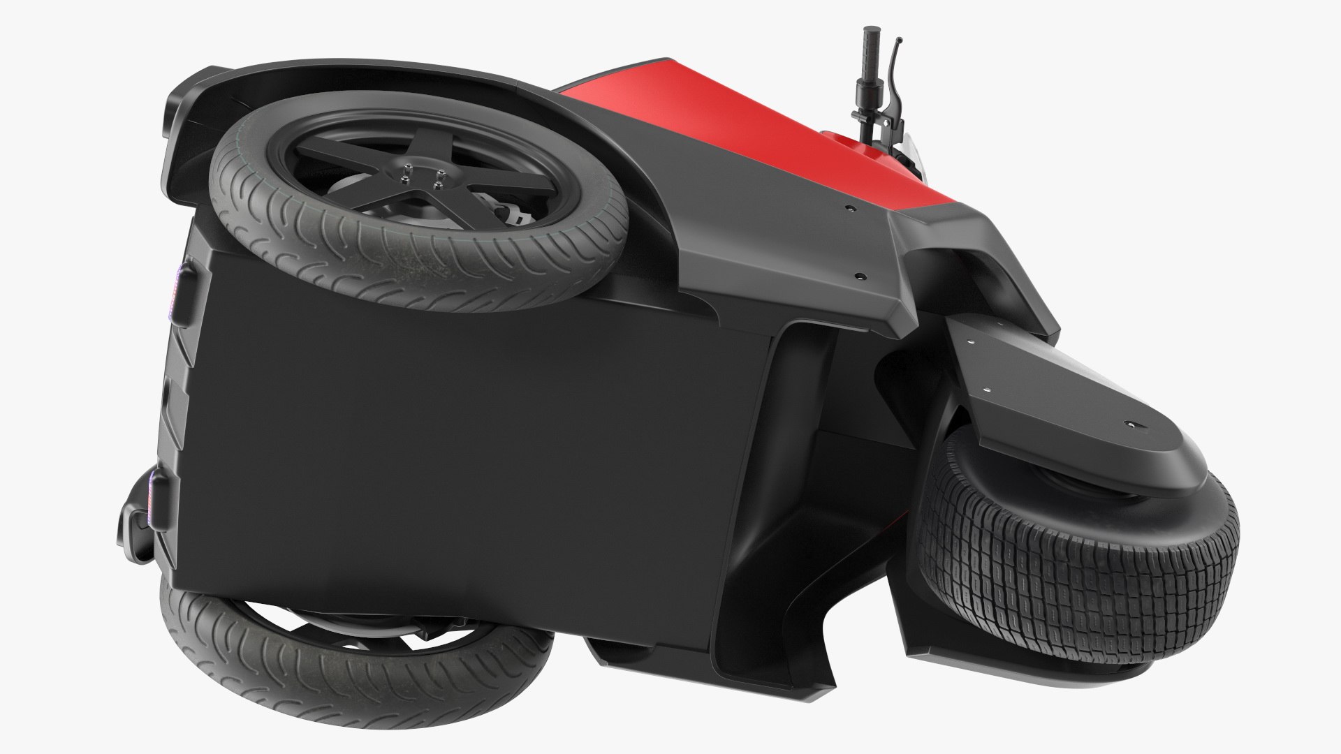 Electric Bike Red Light 3D - TurboSquid 1954847