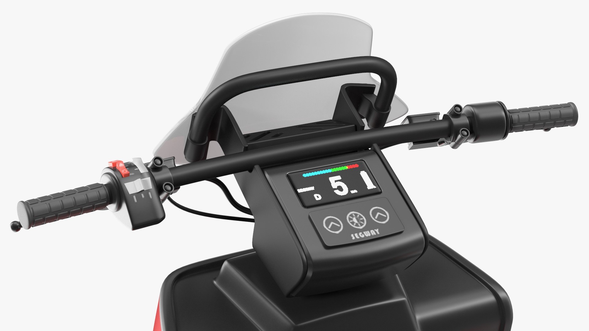 Electric Bike Red Light 3D - TurboSquid 1954847