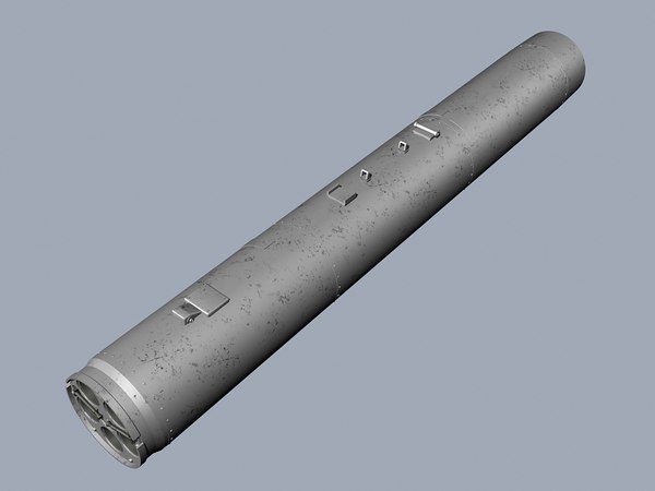 3D rockets pods russian model - TurboSquid 1266298