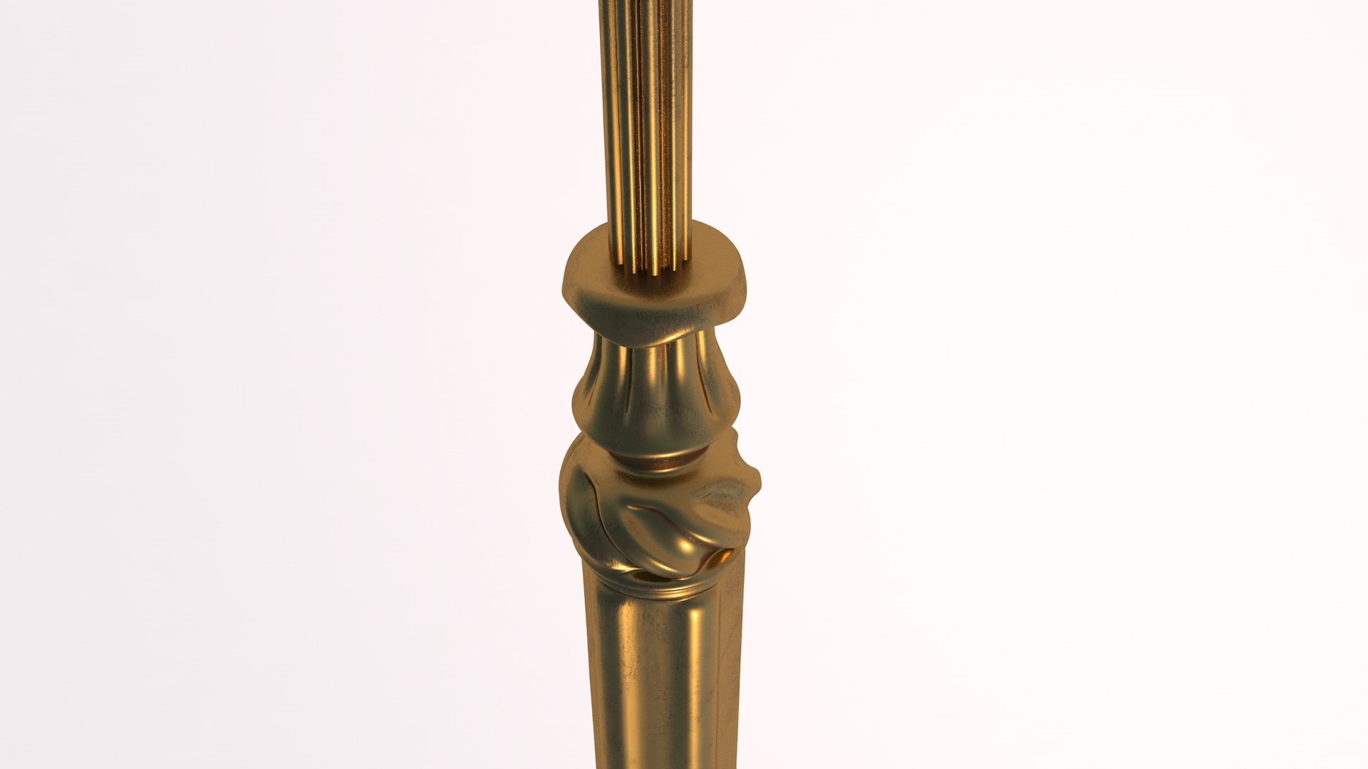 3D Central Park Lamp Post gold - TurboSquid 1764754