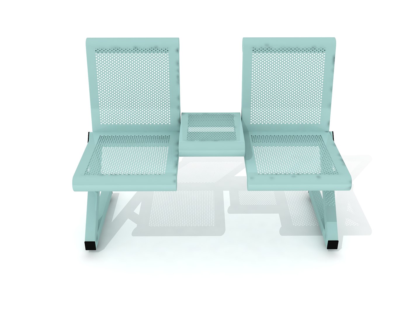 Outdoor Hospital Bench 3D Model - TurboSquid 1564788