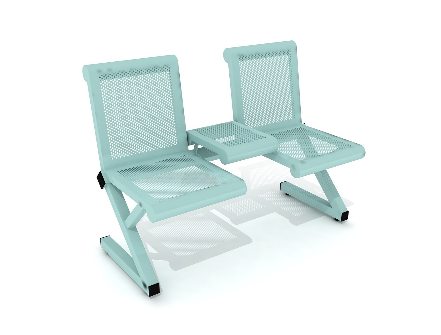 Outdoor Hospital Bench 3D Model - TurboSquid 1564788