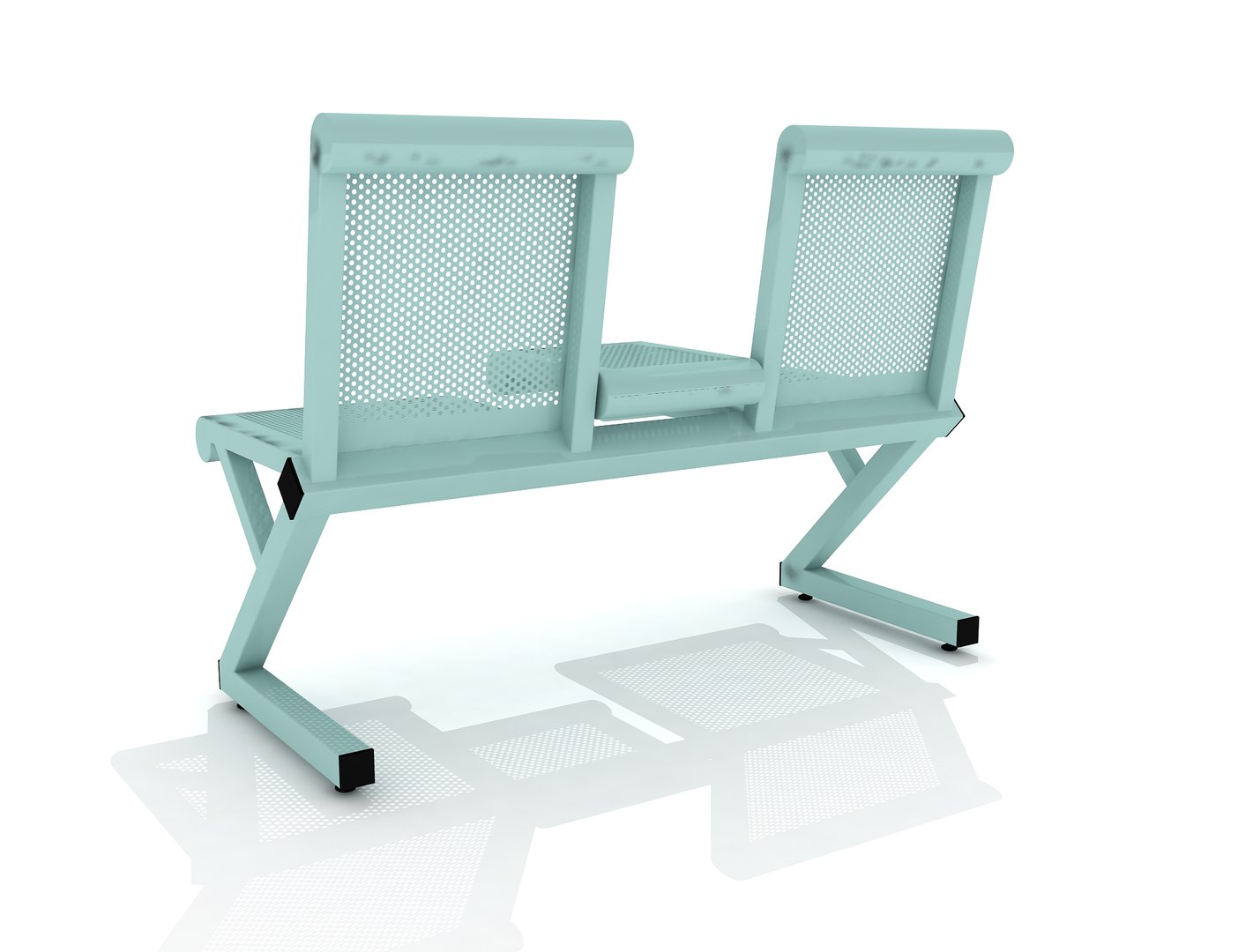 Outdoor Hospital Bench 3D Model - TurboSquid 1564788