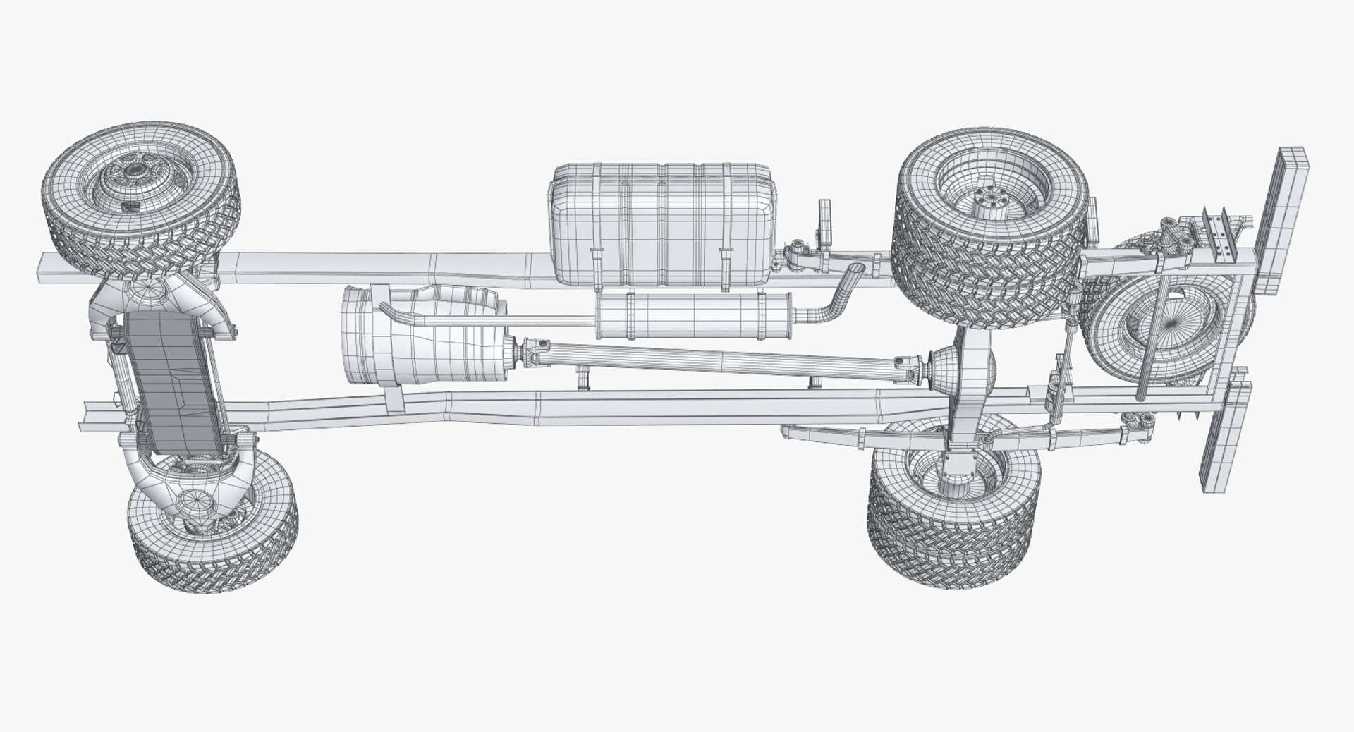 3D Gazzele Chassis | 1143896 | TurboSquid