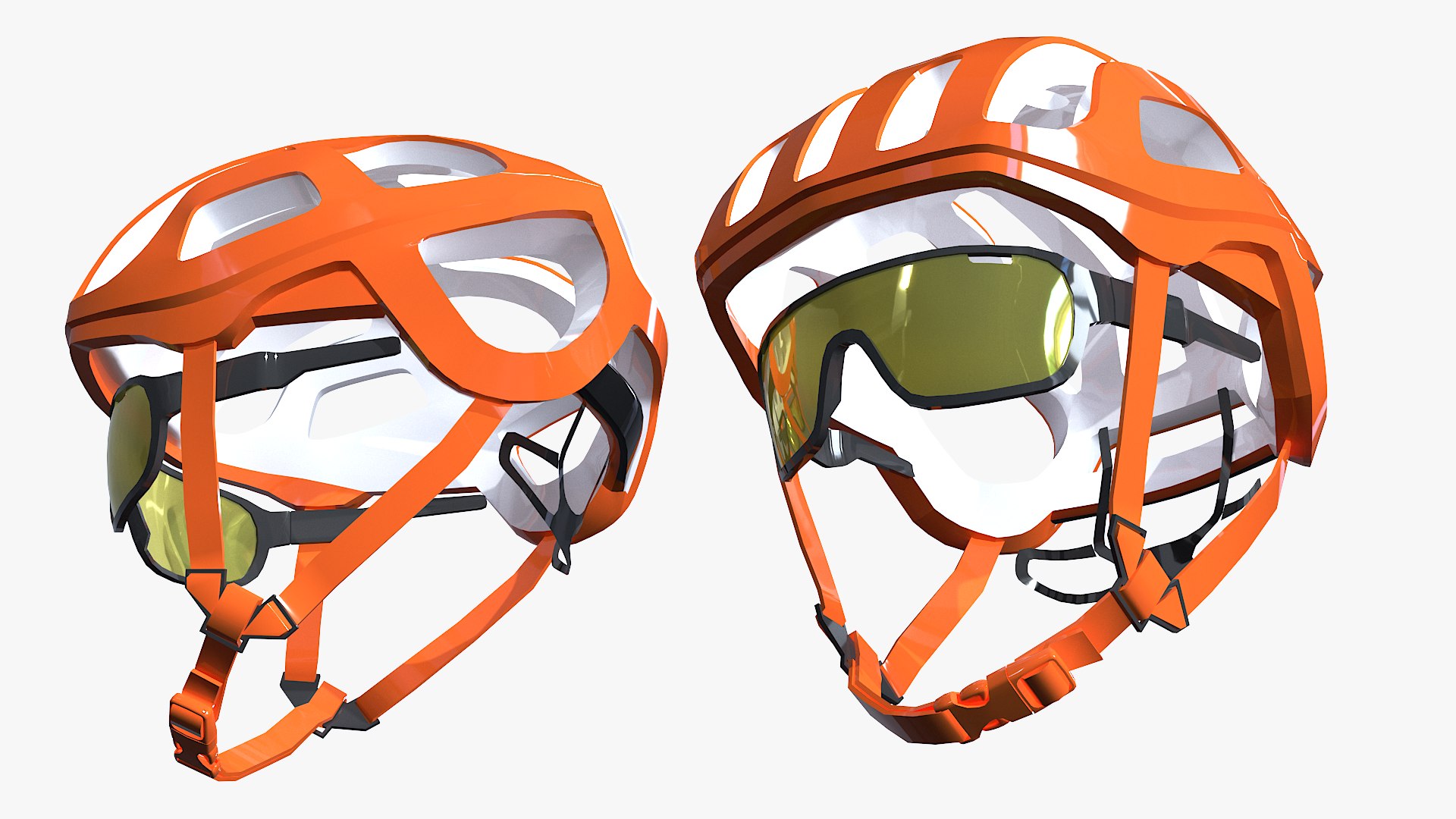 3D Cyclist Helmet Glasses Shoes POC Model - TurboSquid 2067691