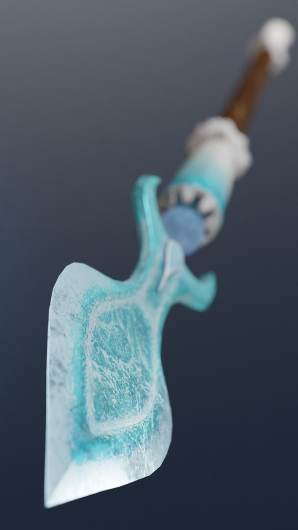 Ice Spear Model - TurboSquid 1988763