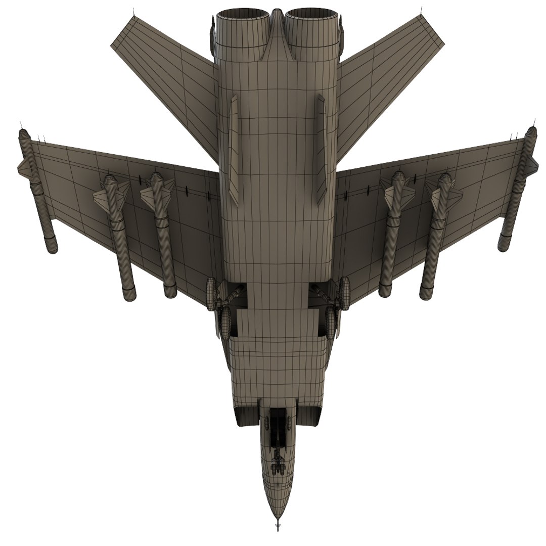 3D Mikoyan Mig-31 Foxhound Model - TurboSquid 1193775