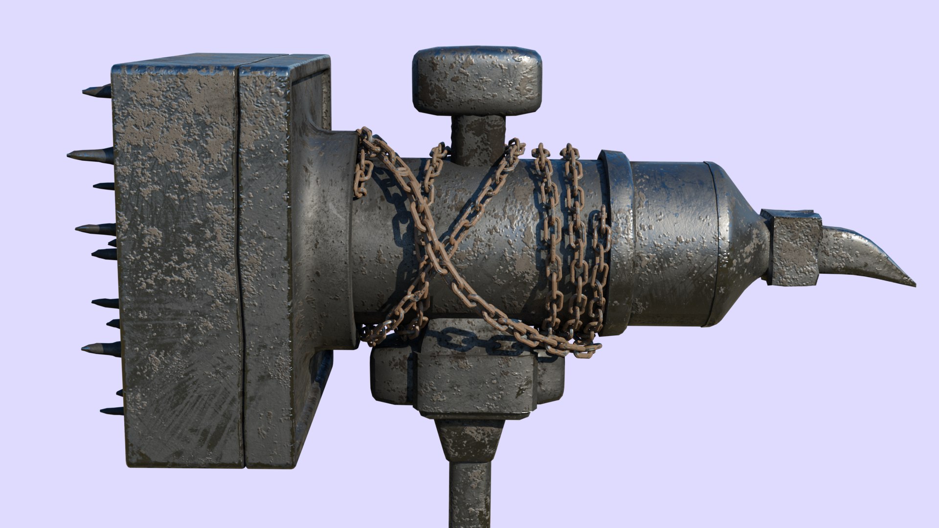 3D Resident Evil Hammer With PBR - TurboSquid 1831143