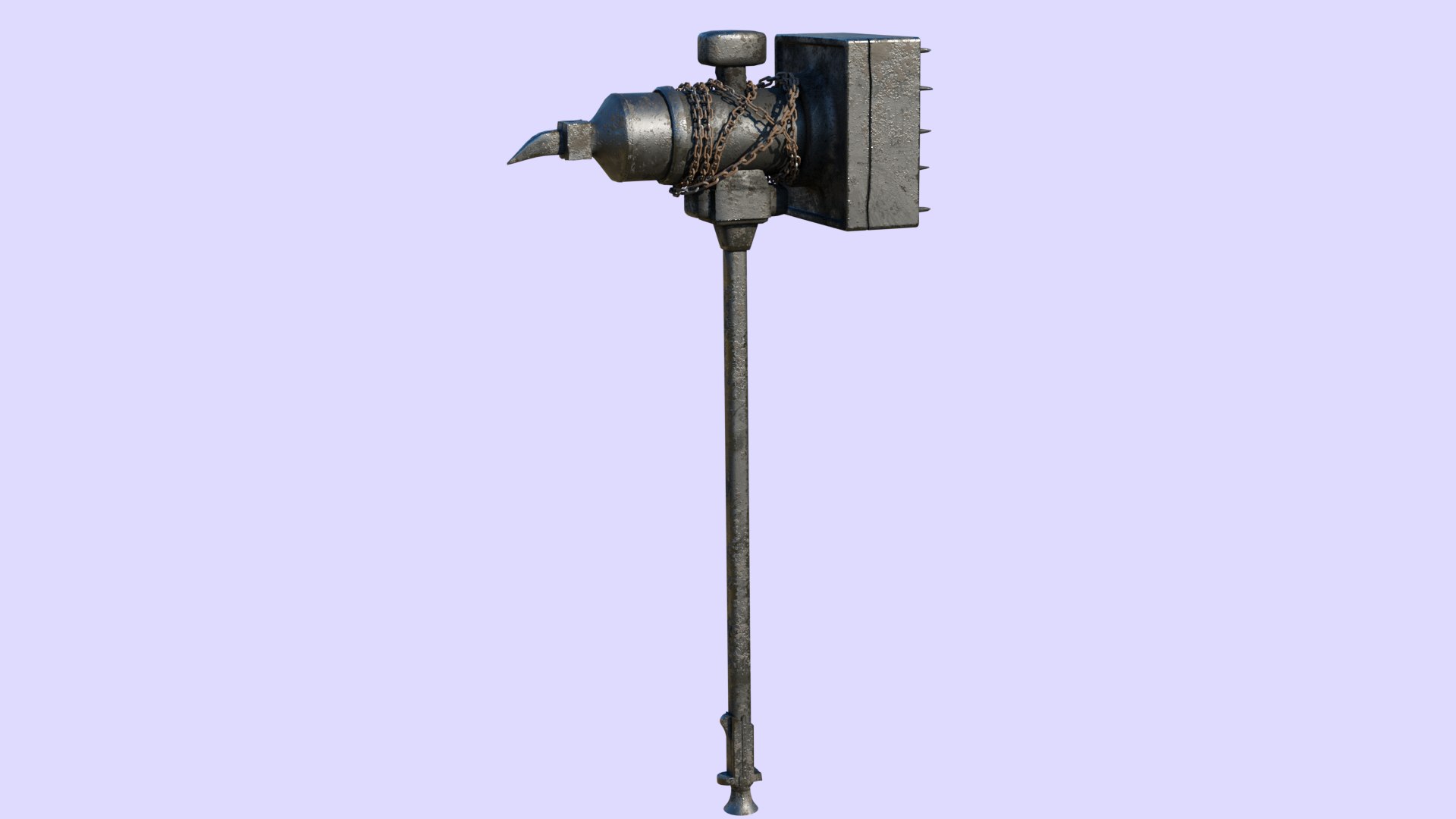3D Resident Evil Hammer With PBR - TurboSquid 1831143