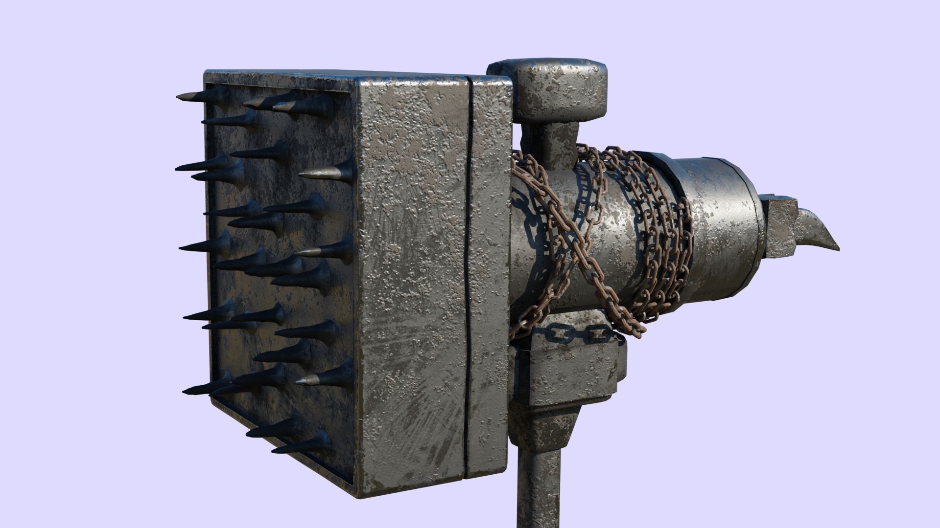 3D Resident Evil Hammer With PBR - TurboSquid 1831143