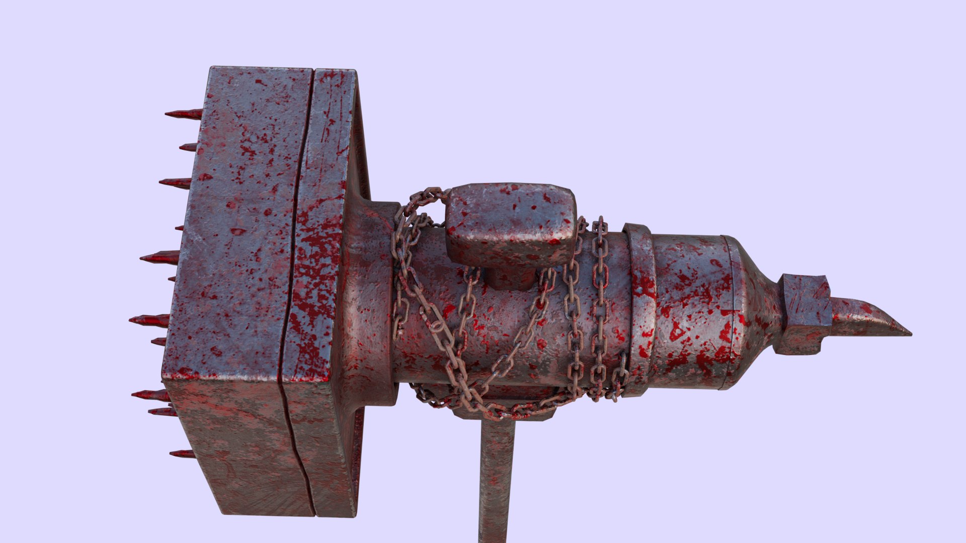 3D Resident Evil Hammer With PBR - TurboSquid 1831143
