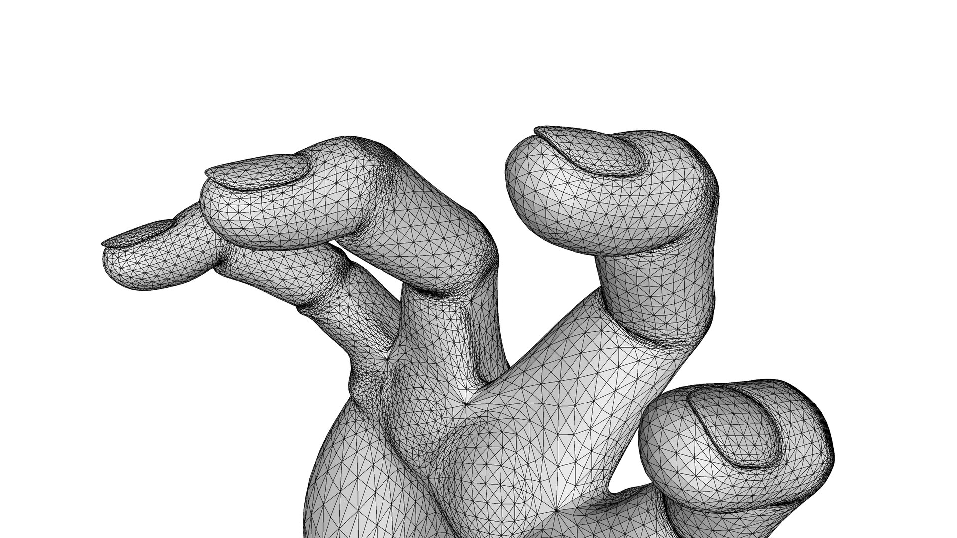 Realistic Hand Model Pose Gesture 12 3D Model - TurboSquid 1975524