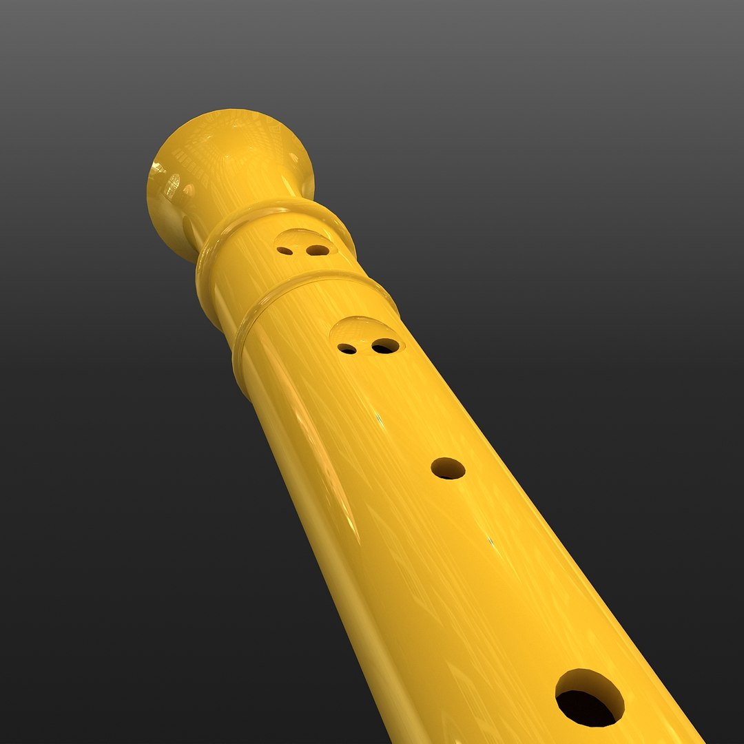 3d Model Flute