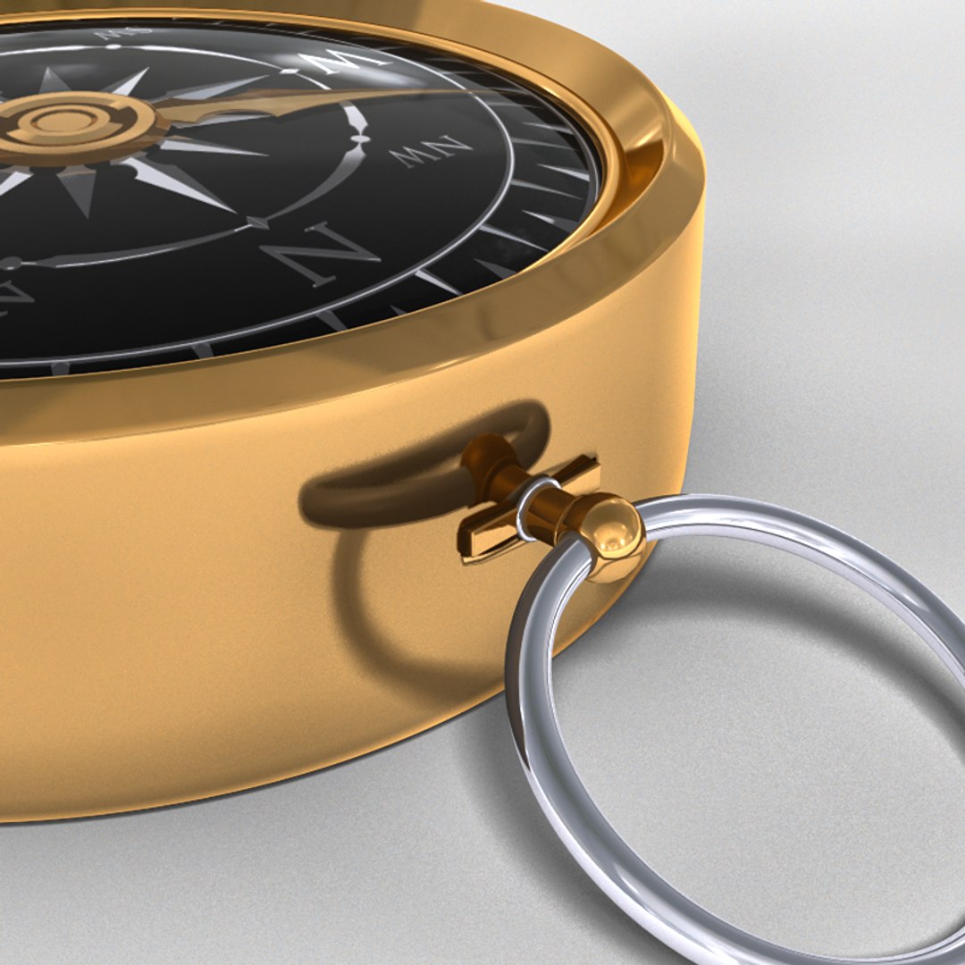Antique Compass C4d