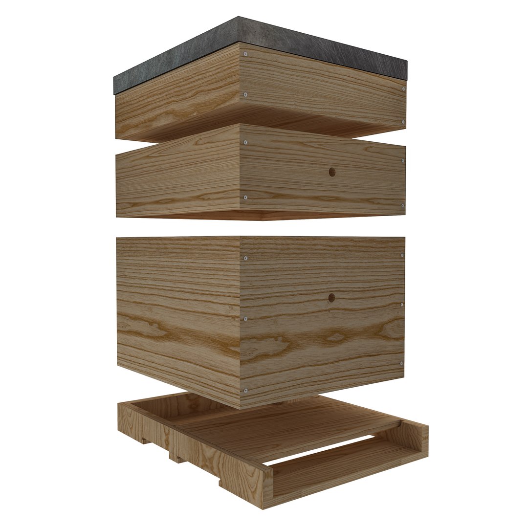 3D Bee Hive - TurboSquid 1436053