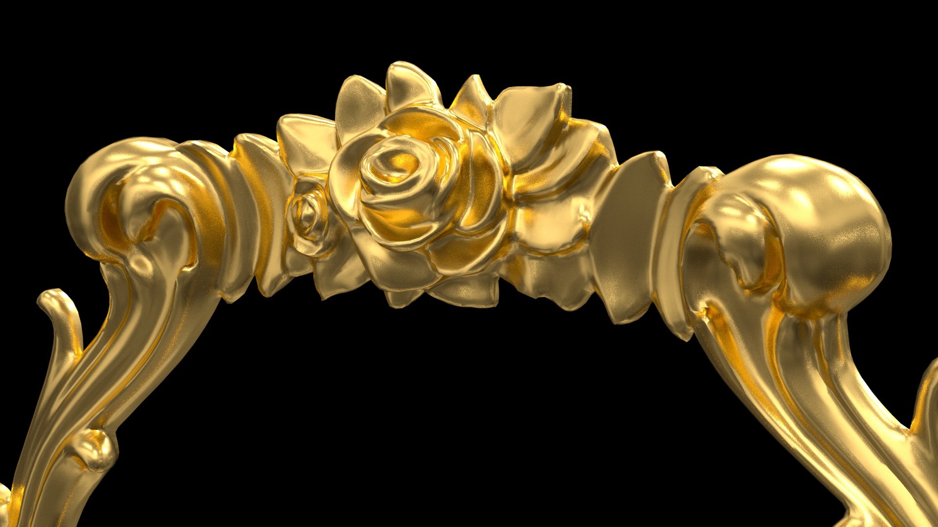 Plaster Decorative Bow DS357 3D Model - TurboSquid 2385000