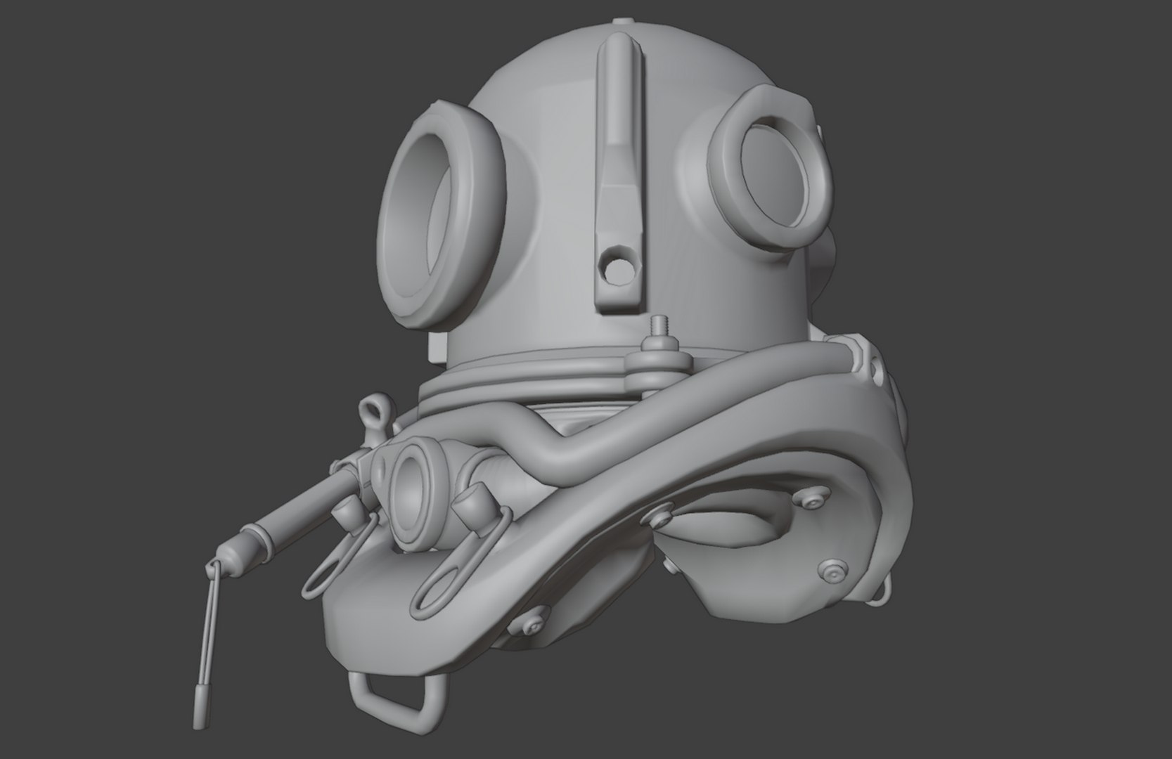 3D Aethelred Abyssal Shroud Three Bolt Diving Helmet Model - TurboSquid ...