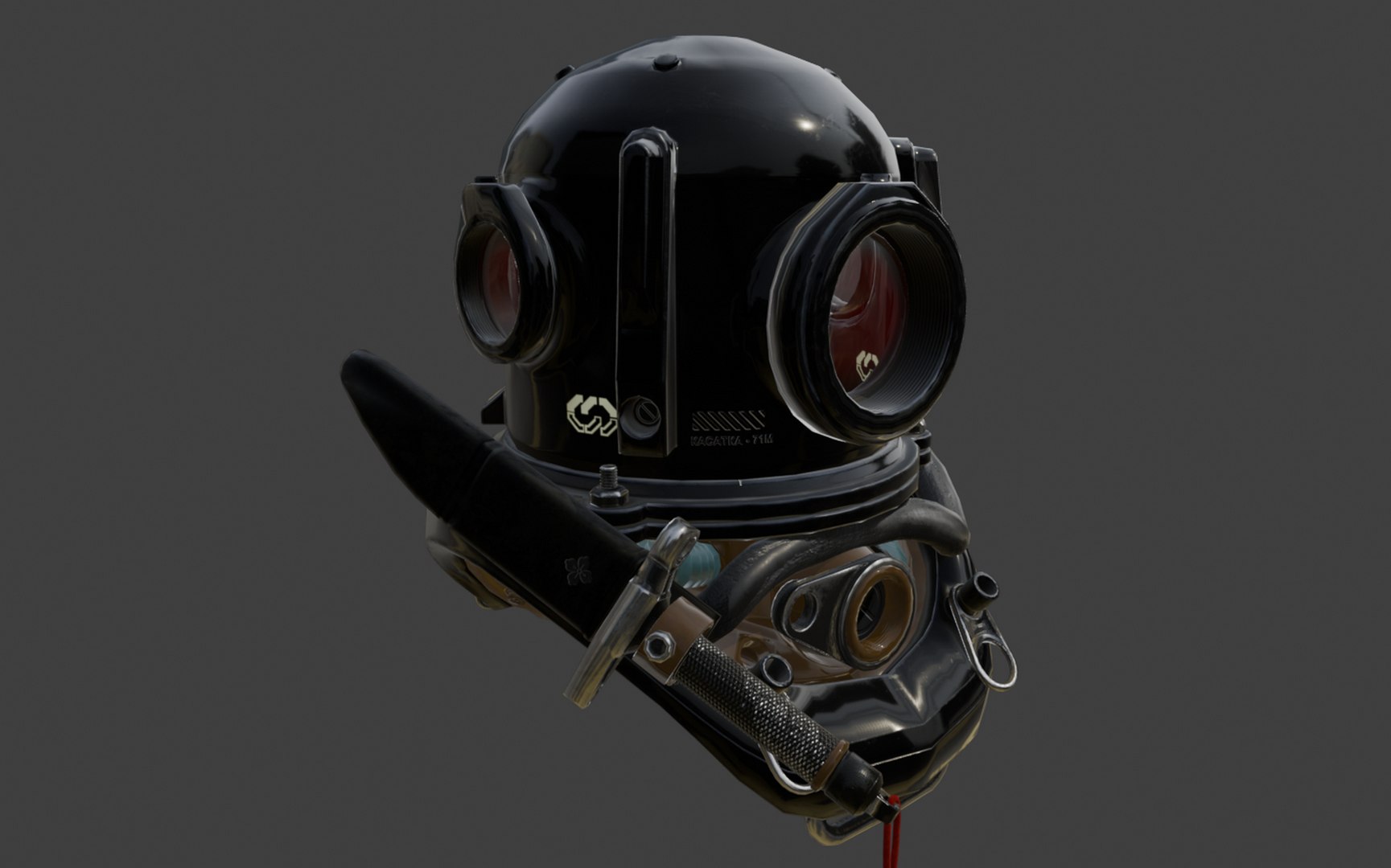 3D Aethelred Abyssal Shroud Three Bolt Diving Helmet Model - TurboSquid ...