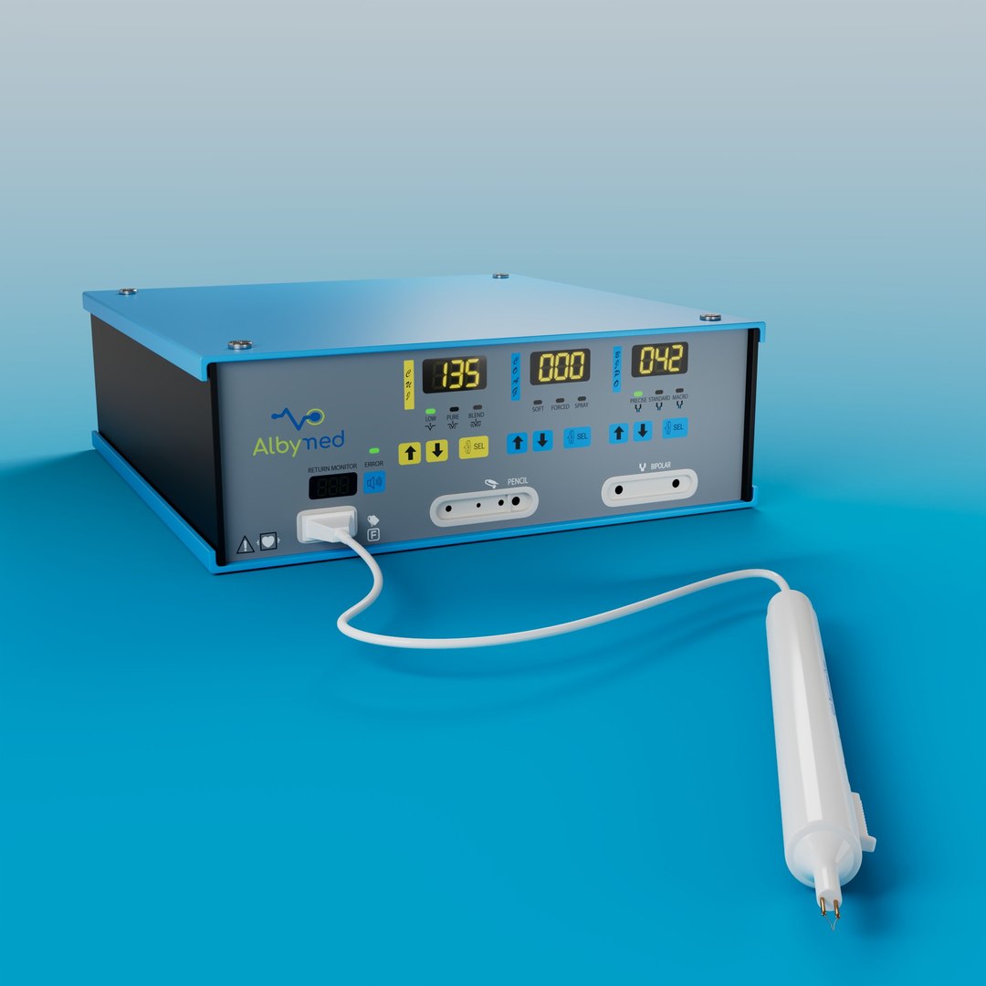 3D Bovie Electric Cautery - TurboSquid 2232414