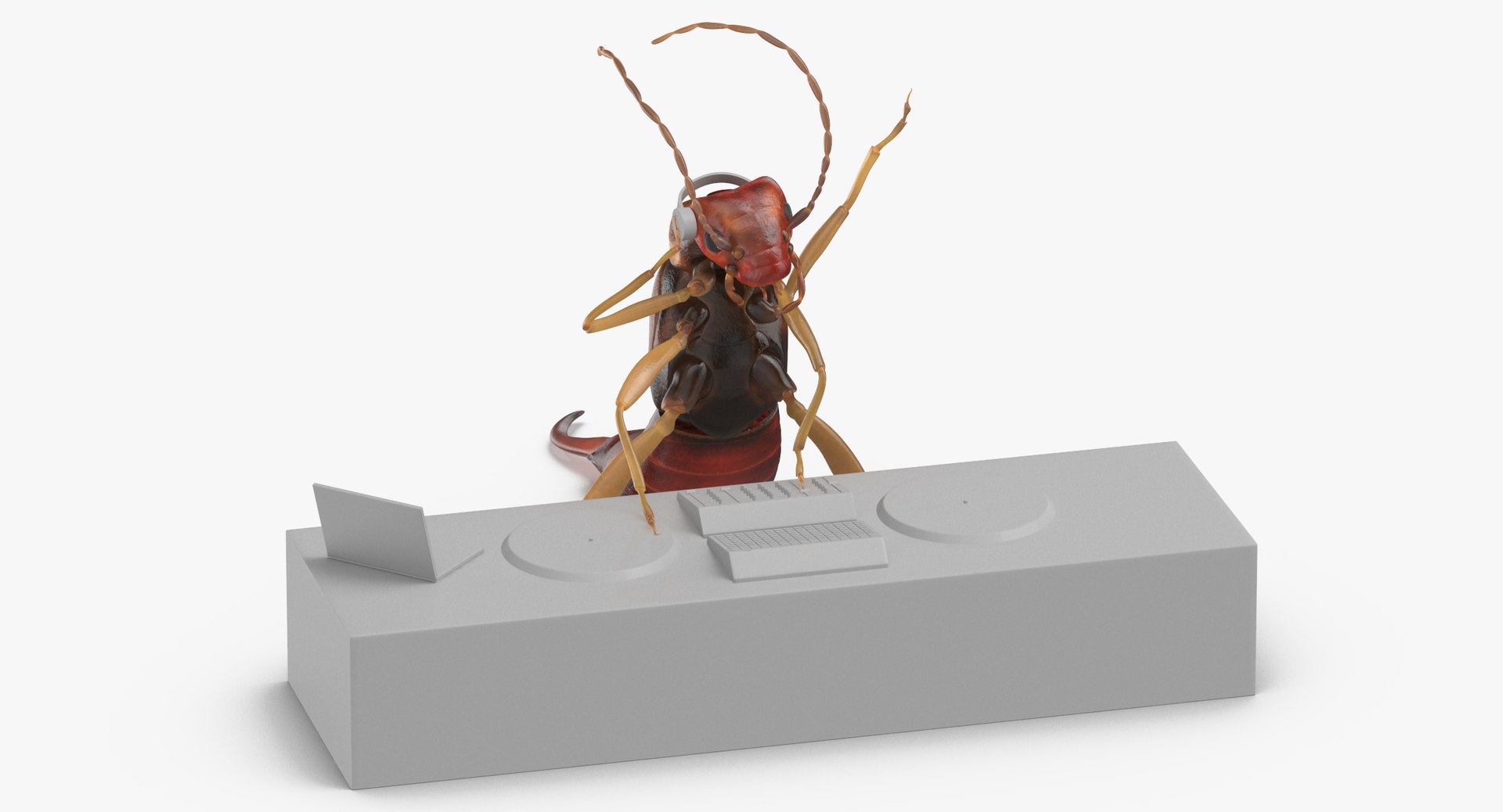 Earwigs Standing Attacking 3D - TurboSquid 1398879