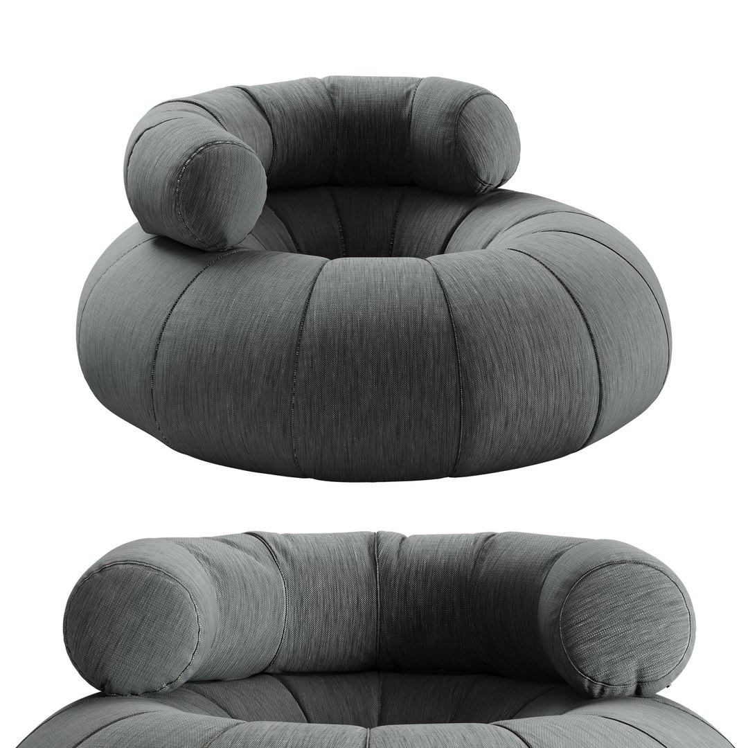 3D DON OUT Armchair By OGO model - TurboSquid 2090766