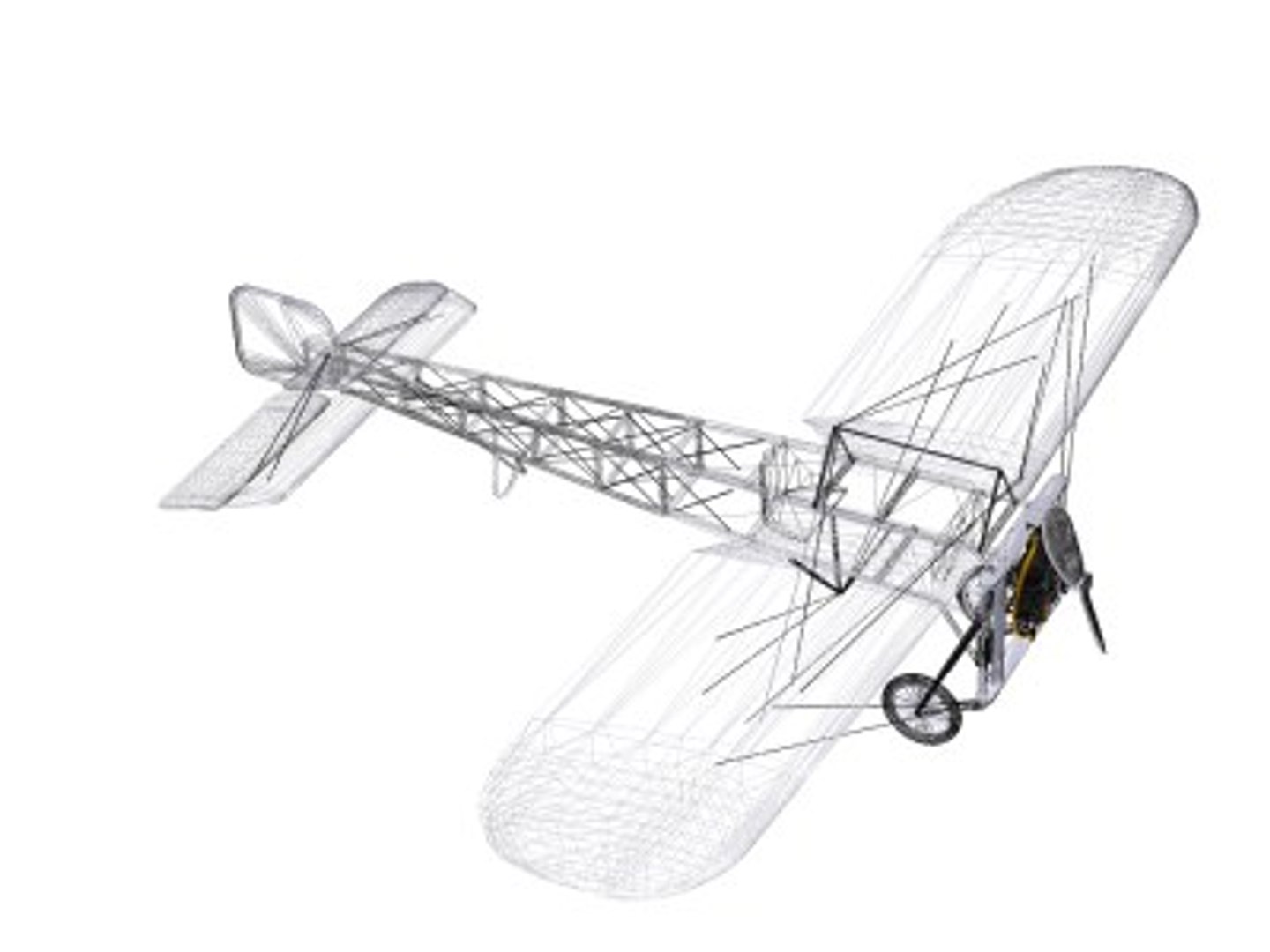 Xi Bleriot 3d Model
